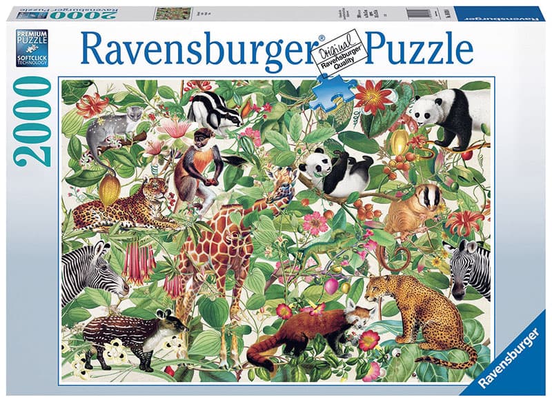 Ravensburger Puzzle 2000 - Džungla 16824 | Sve Za Kuću