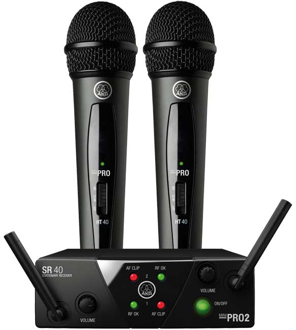 Bežični mikrofoni AKG WMS40 Mini2 Vocal Set onLine Prodaja, Cena | Sve ...
