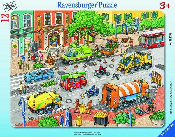 Ravensburger puzzle 12 delova - Zivot u gradu 06135 onLine Prodaja ... Ravensburger puzzle 12 delova - Zivot u gradu 06135 onLine Prodaja ...