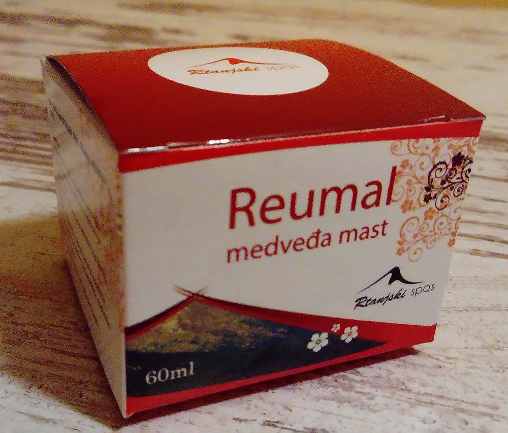 Reumal medveđa mast za reumatske bolove 100 ml Cena, Prodaja