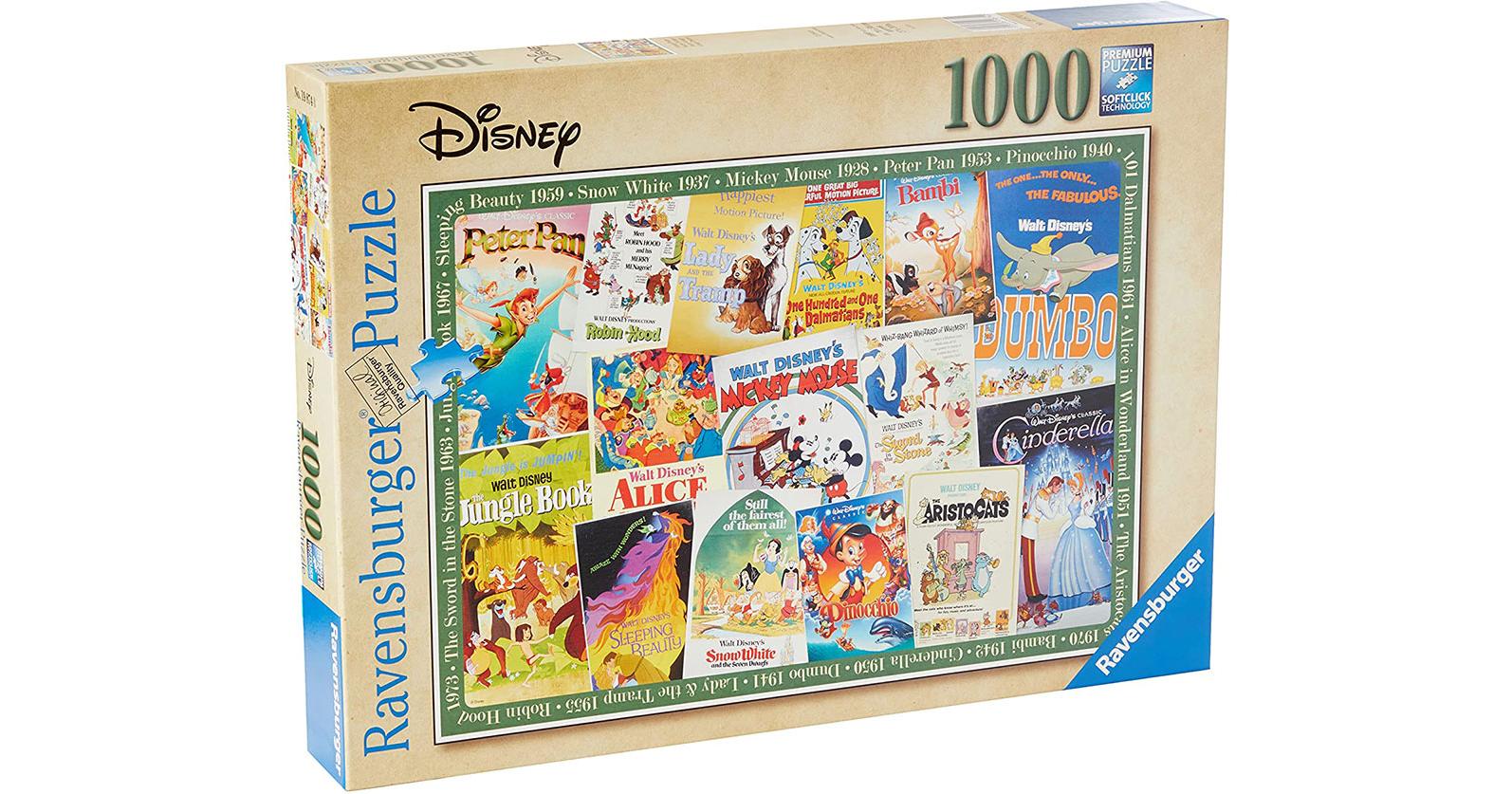 Ravensburger Slagalica 1000 delova - Stari Dizni posteri 19874 Ravensburger Slagalica 1000 delova - Stari Dizni posteri 19874