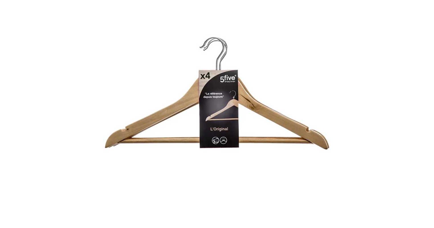 Ofingeri Drveni Pakovanje od 4 Komada 5five Simply Smart - Kupi OnLine odlična cena