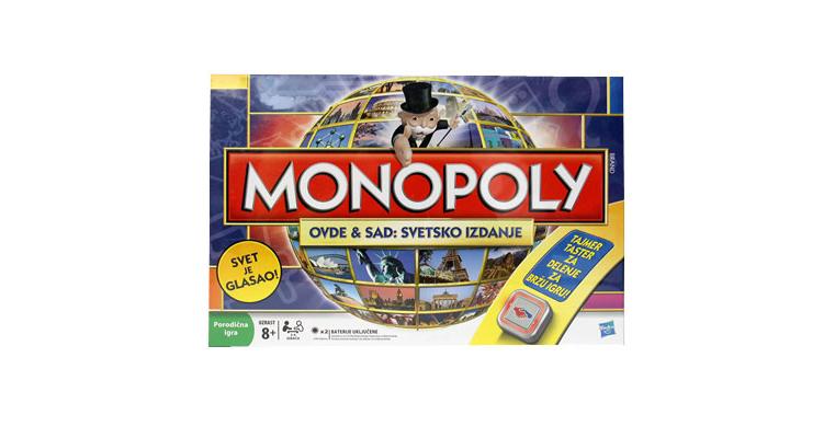 Hasbro Društvena Igra Monopol Here&Now 01611 - Kupi OnLine odlična cena