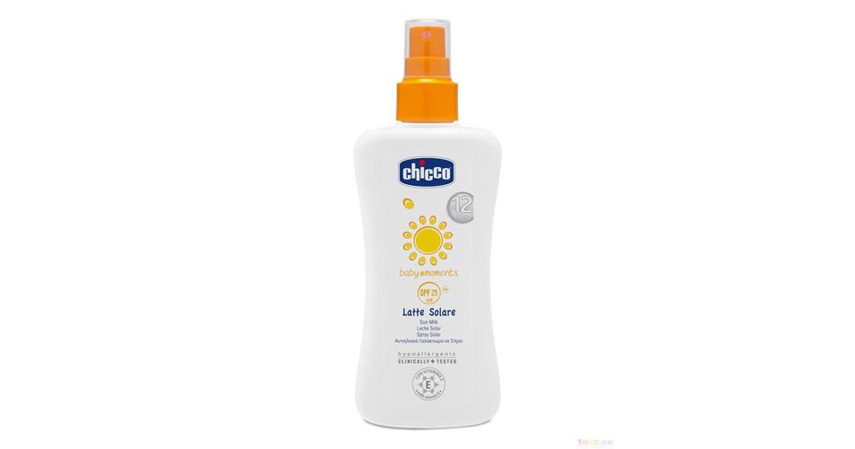 Chicco baby moments Sprej za sunčanje SPF25+ 150ml 1760010 - Kupi OnLine odlična cena
