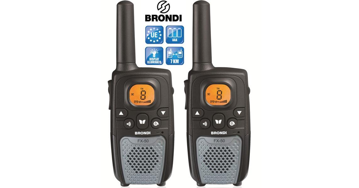 Toki voki uređaj Brondi FX-50 dometa 7km - Prodaja, Cena Toki voki uređaj Brondi FX-50 dometa 7km - Prodaja, Cena