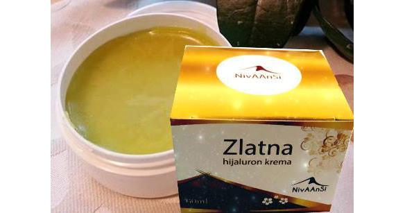 Zlatna krema hijaluron 100 ml - Kupi OnLine odlična cena