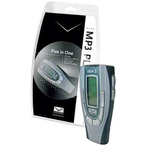 Canyon MP3 player - 256 MB - CN-MP2 - diktafon i čitač SD i MMC kartica ...